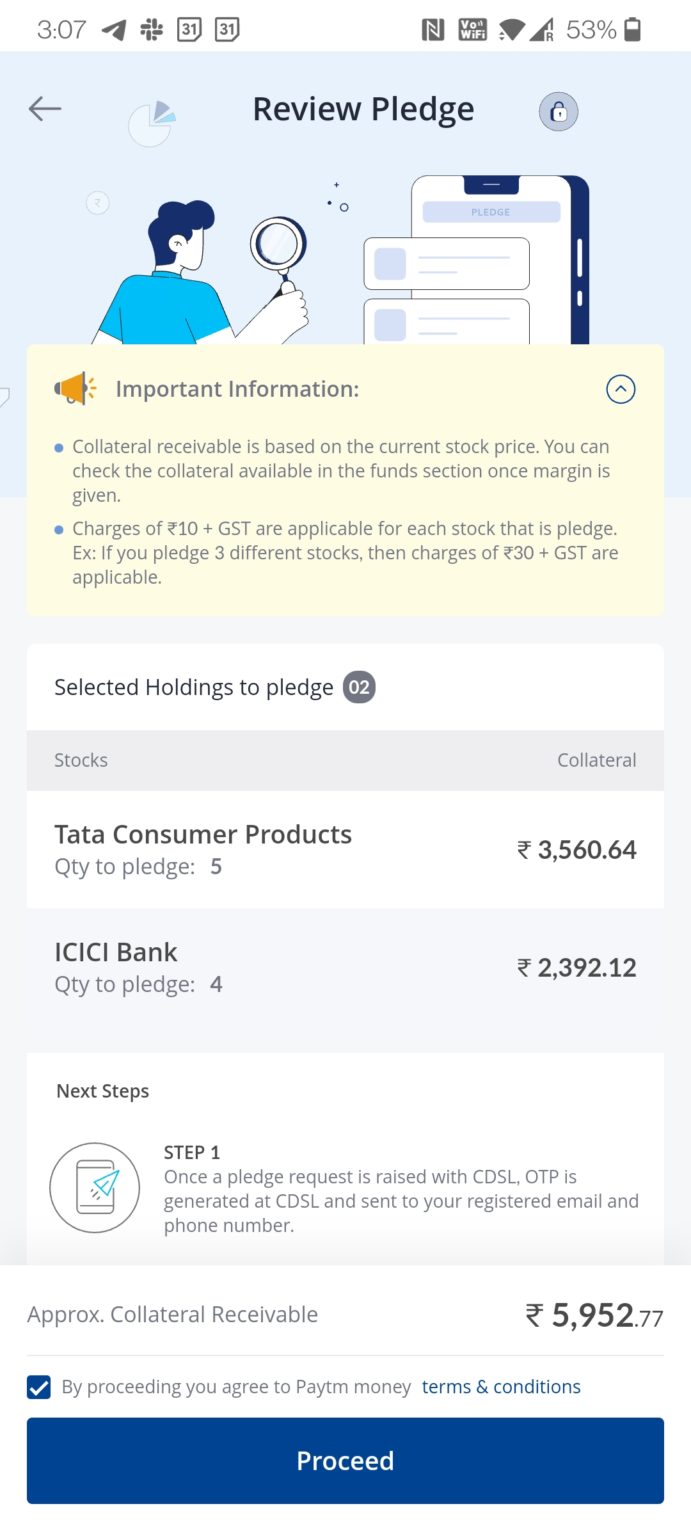 How To Pledge & Un-pledge Stocks On Paytm Money