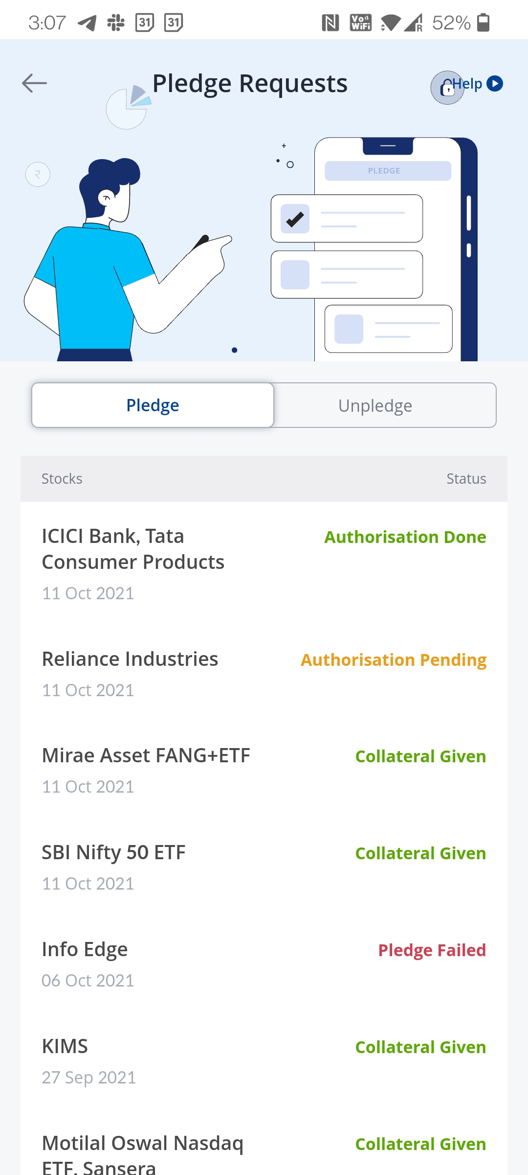 How To Pledge & Un-pledge Stocks On Paytm Money