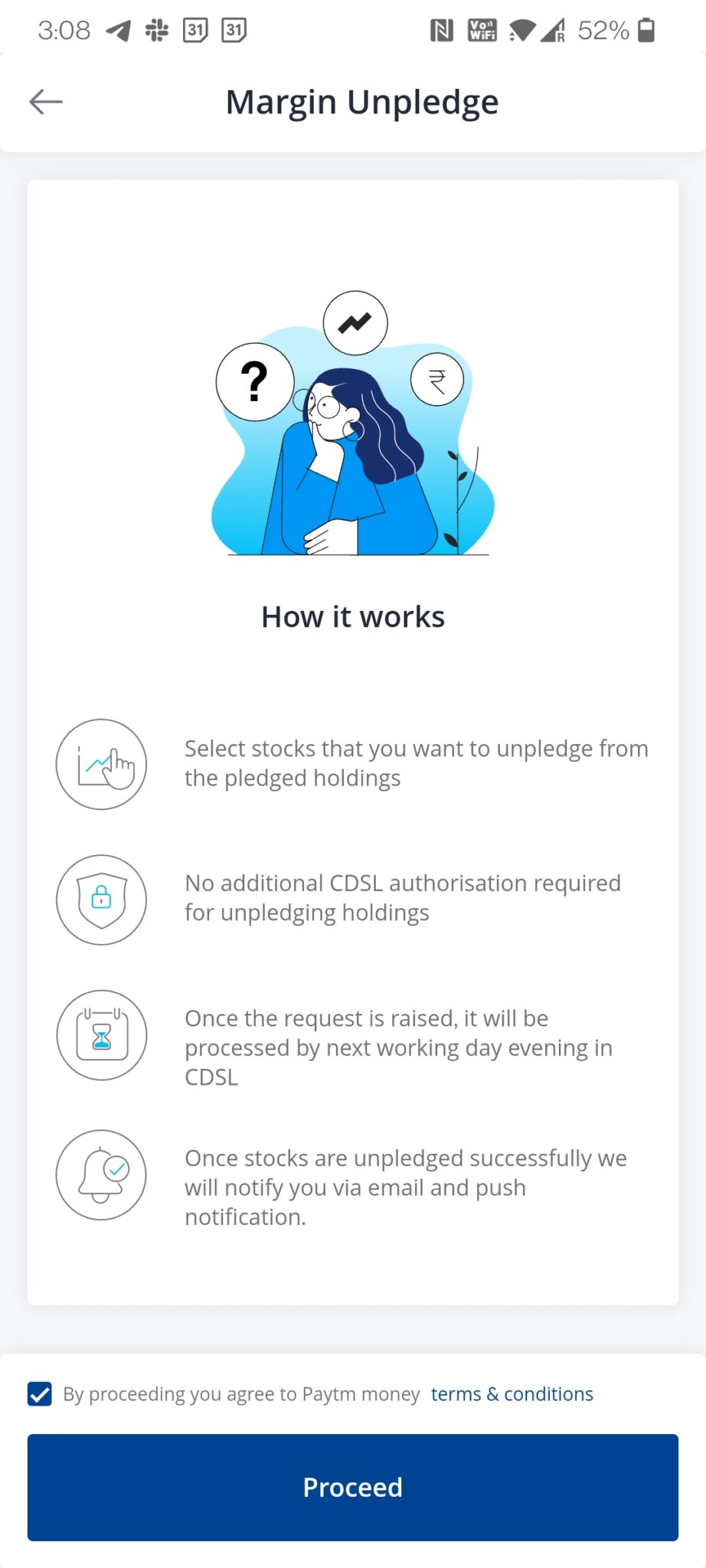 How To Pledge & Un-pledge Stocks On Paytm Money