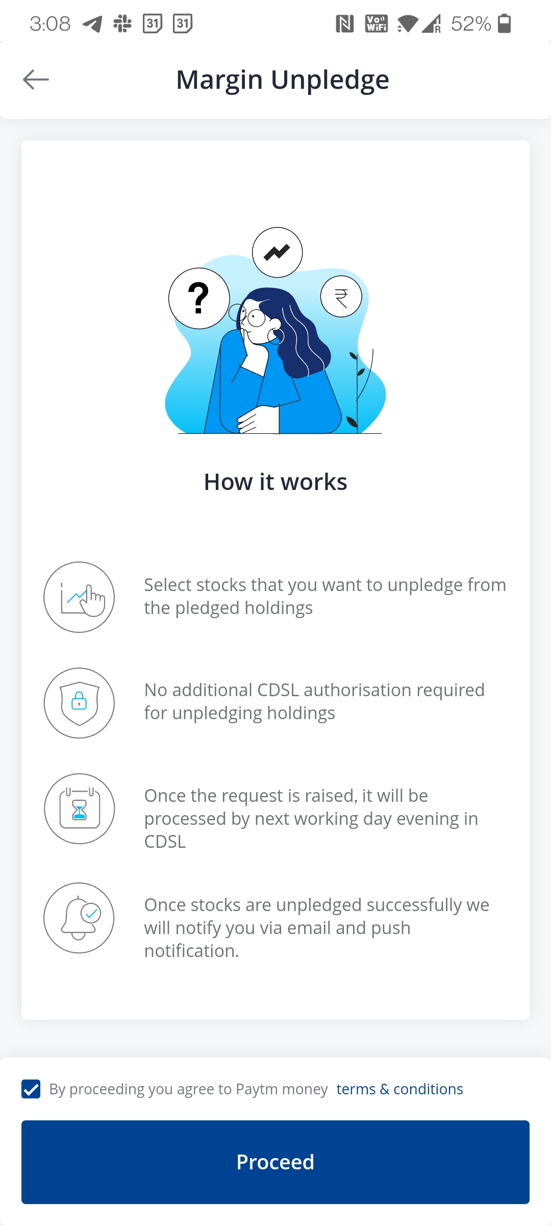How To Pledge & Un-pledge Stocks On Paytm Money