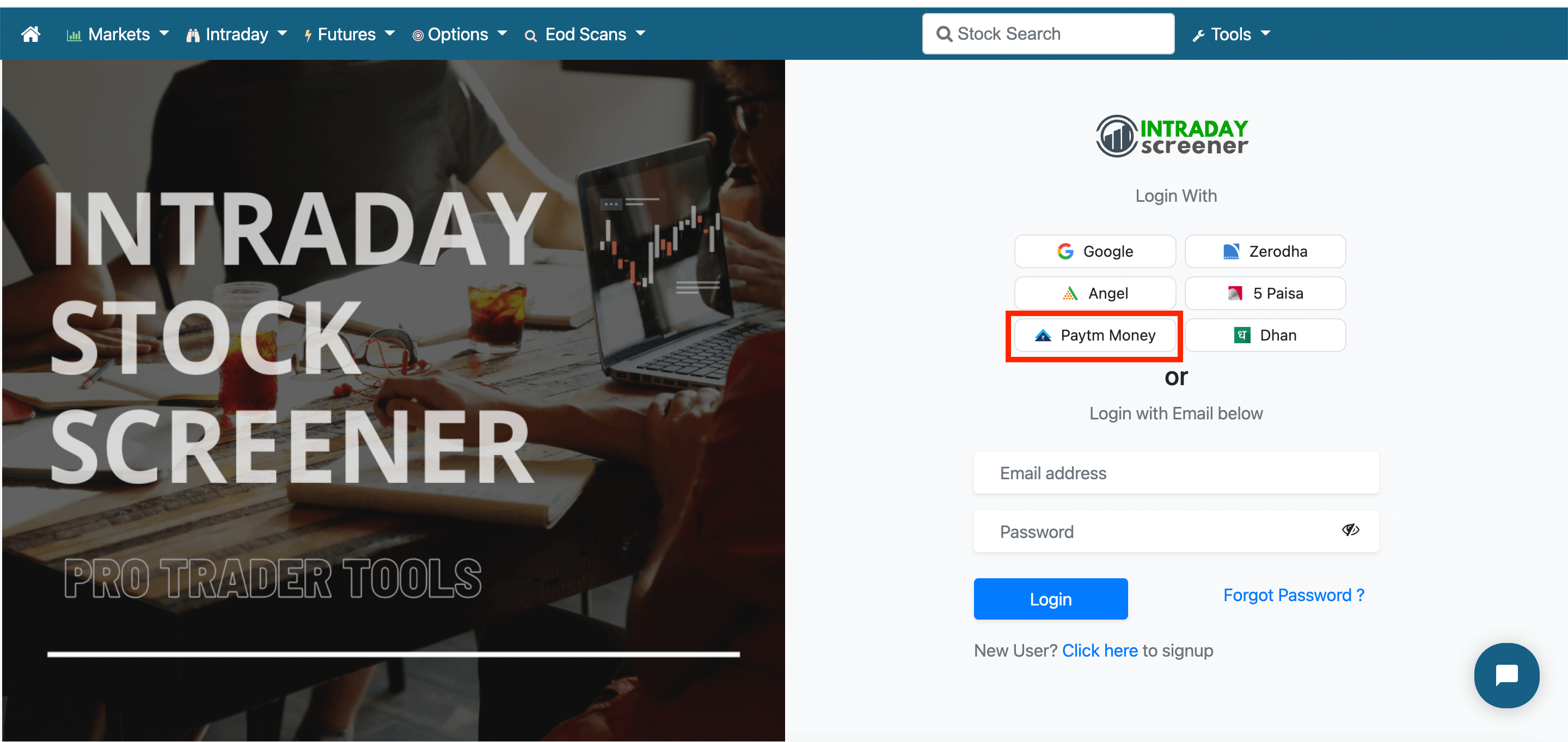 Intraday Screener - Paytm Money Blog