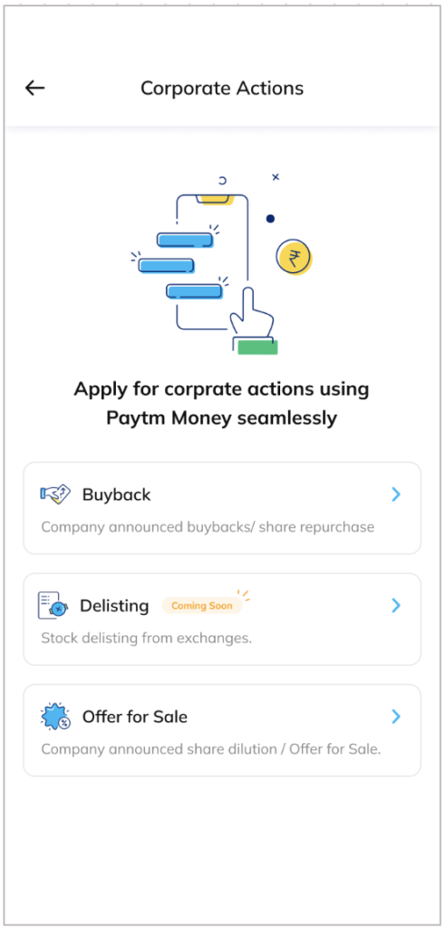 Stock Buyback on Paytm Money - Paytm Money Blog