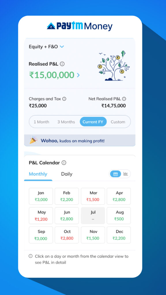 Profit & Loss Dashboard - Tracking Simplified! - Paytm Money Blog