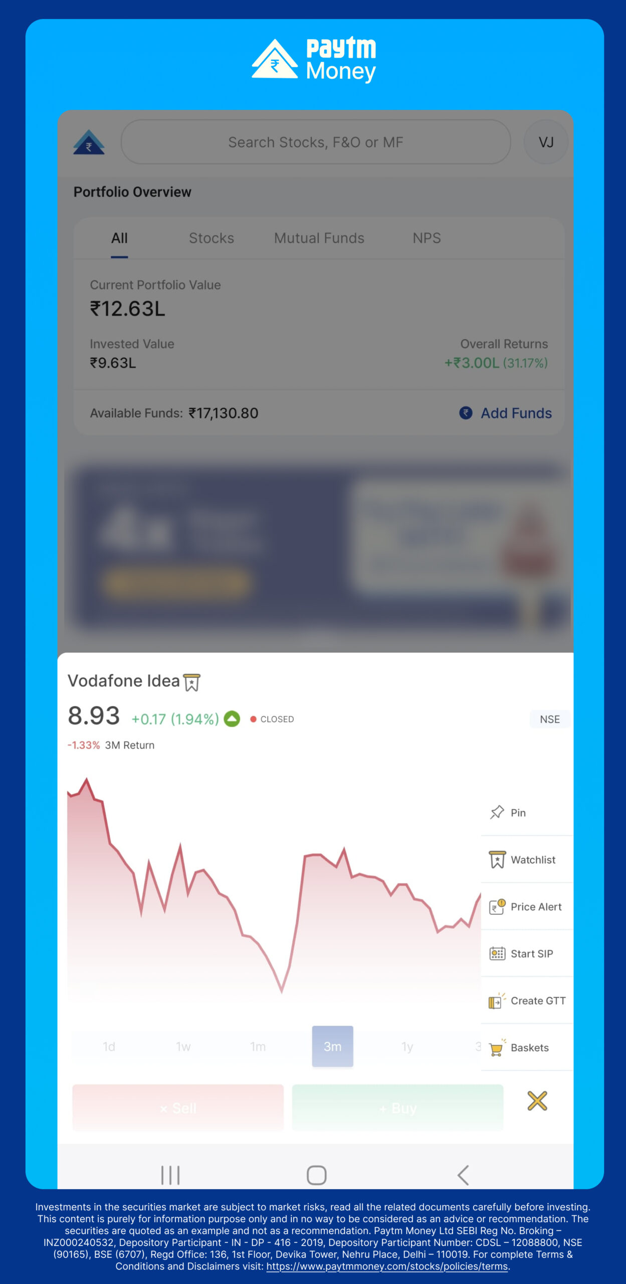Introducing OCO (One Cancels Other) GTT | Paytm Money Blog