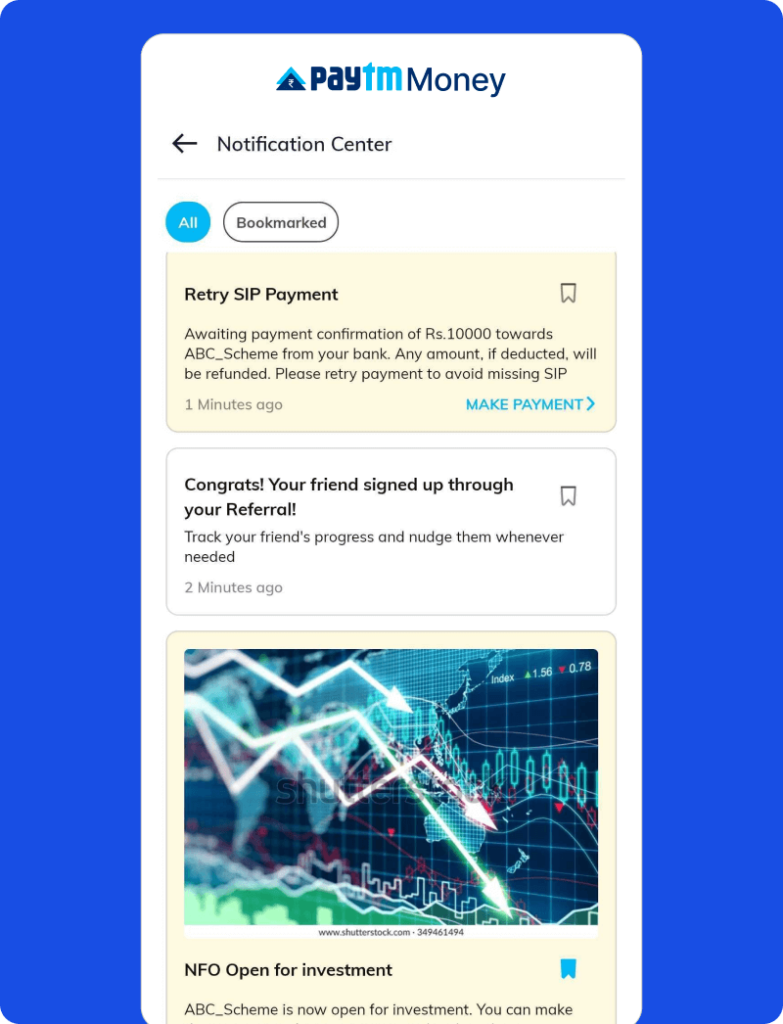 Introducing Notification Center | Paytm Money Blog