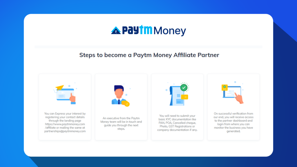 Join Paytm Money's Affiliate Partner Program
