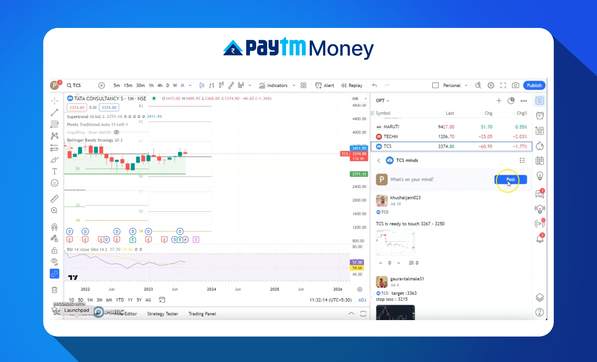 Trade Directly on Trading View with your Paytm Money Account | Paytm ...