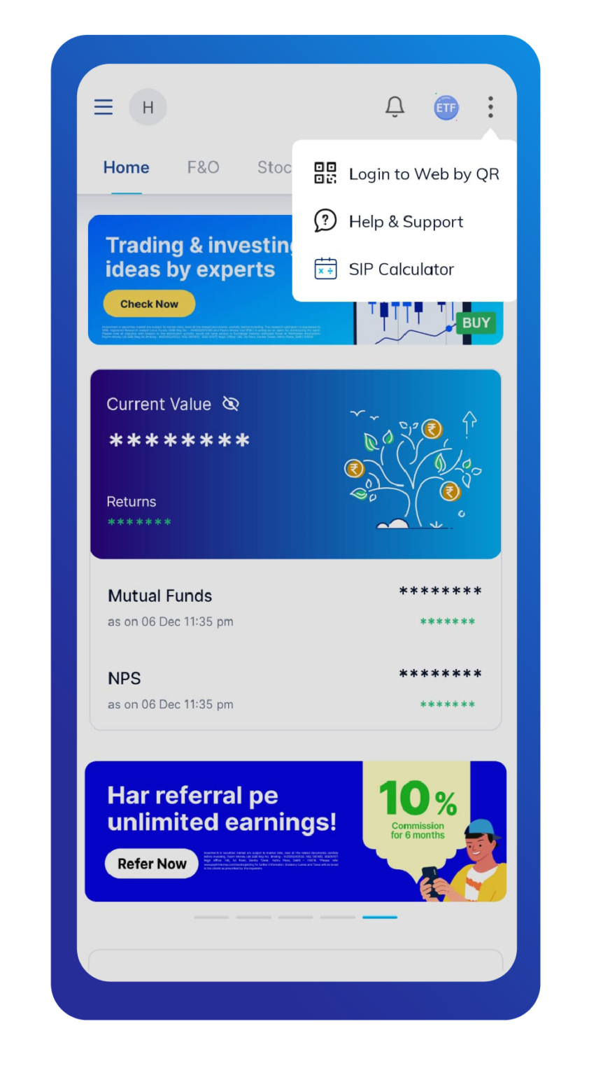 Just Scan QR to Log in to Paytm Money Web | Paytm Money Blog