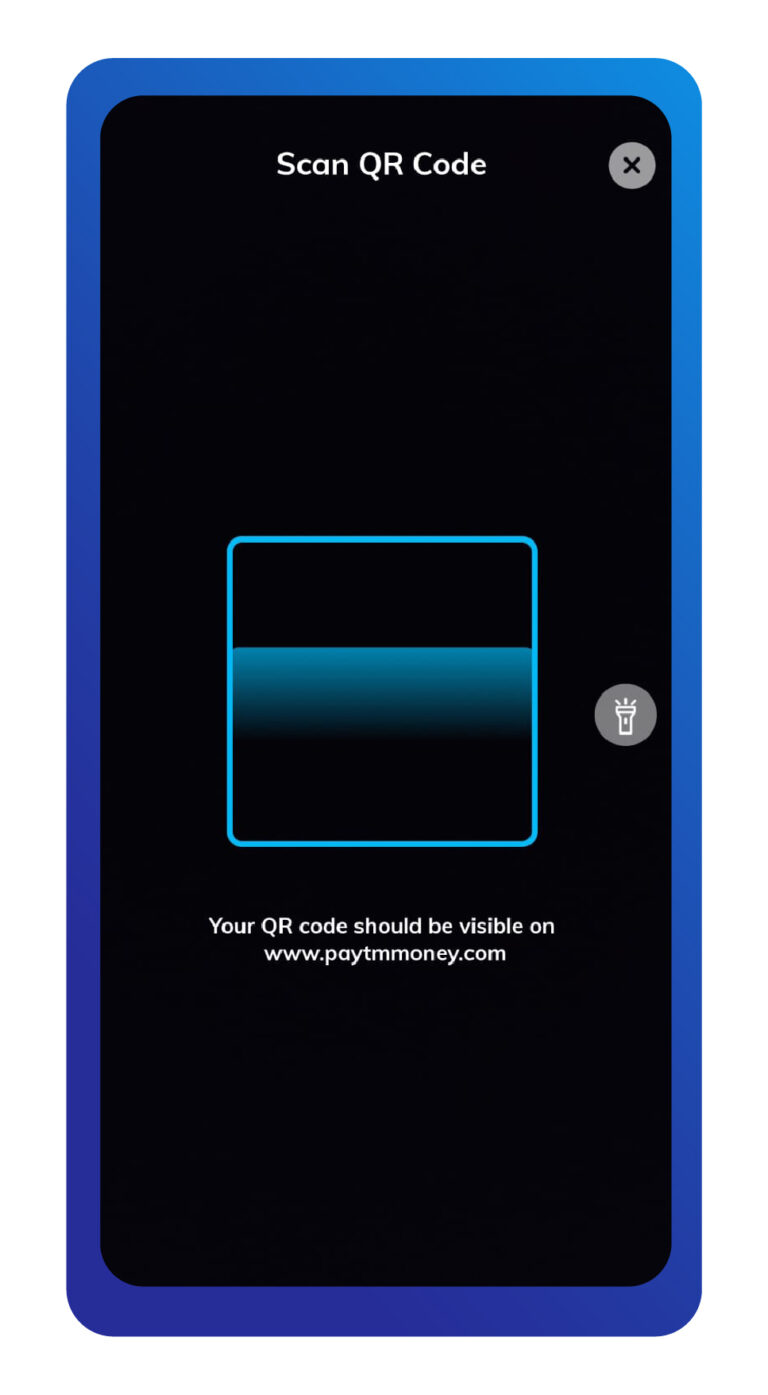 Just Scan QR to Log in to Paytm Money Web | Paytm Money Blog