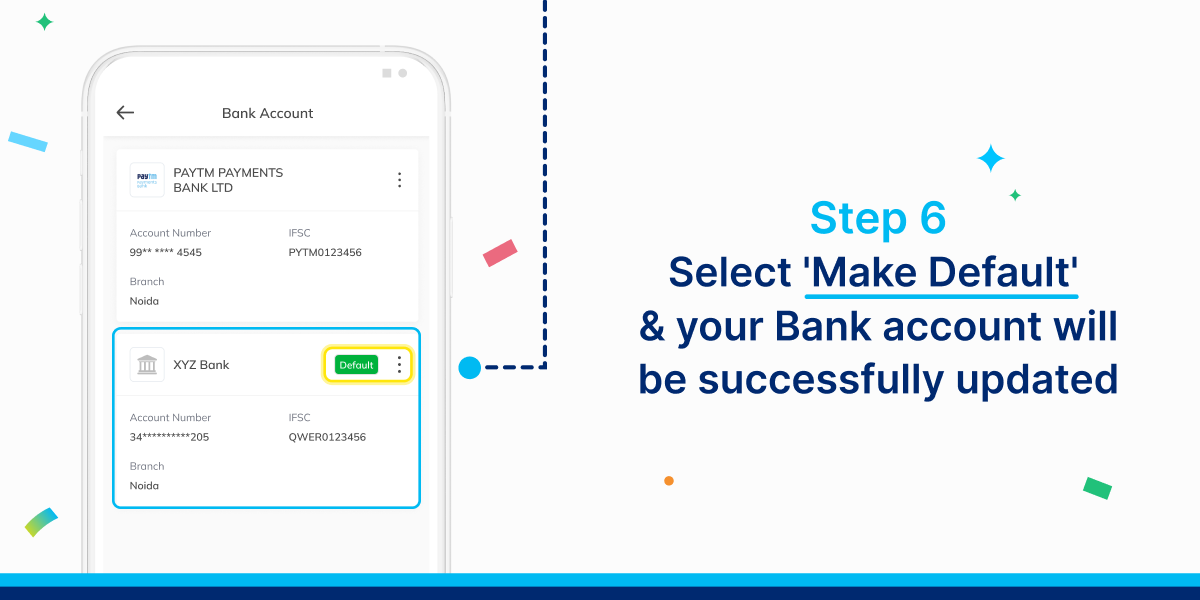 For Paytm Payments Bank Users: How to Change Your Default Bank Account ...