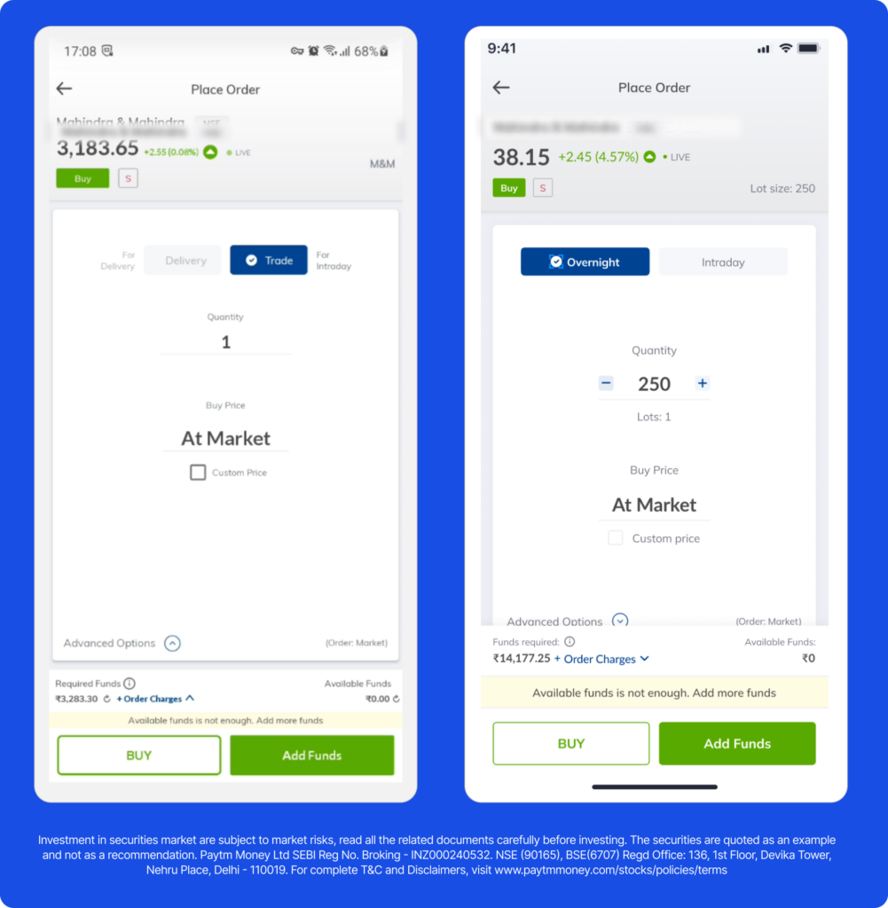 Low on Funds? Get a Smart Nudge to Top Up Before You Trade! | Paytm ...