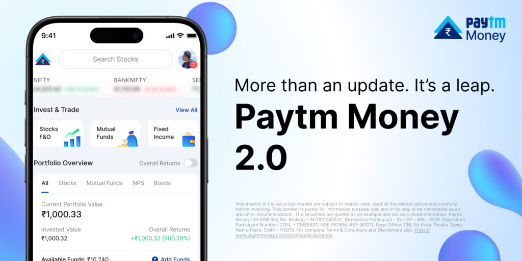 The New Paytm Money App: Investing Reimagined | Paytm Money Blog