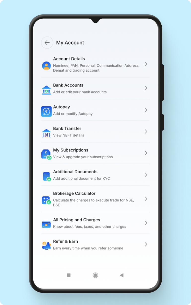 A Deep Dive into the Account Section on Paytm Money | Paytm Money Blog
